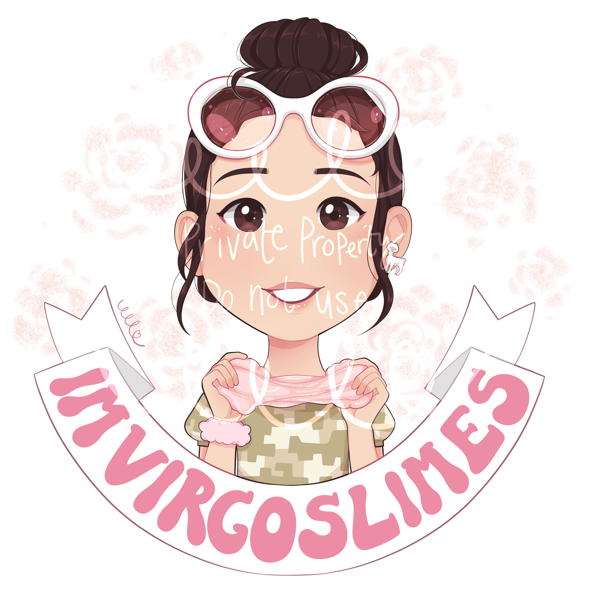 Digital Chibi Logo Commission (custom artwork) – Eelbunny
